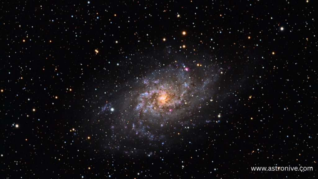 The Triangulum Galaxy M33 A Beautiful Spiral - Astronive